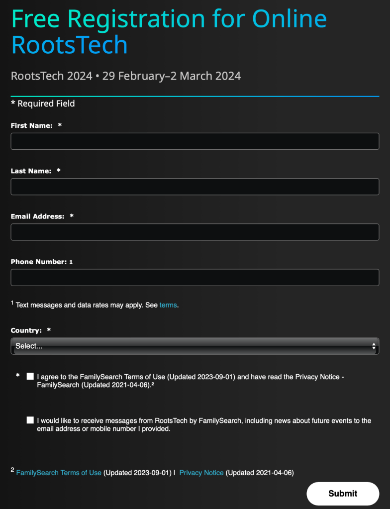 RootsTech 2024 (en) – Walter Sánchez Genealogy
